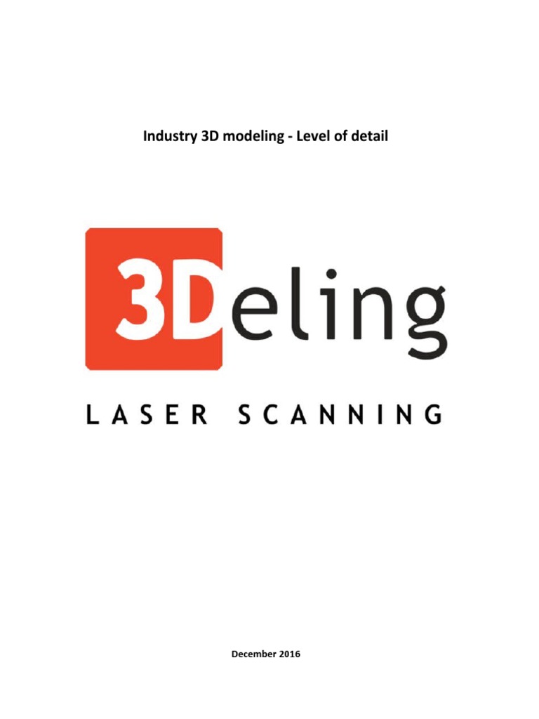 3D Modeling Detail Levels Guide | PDF