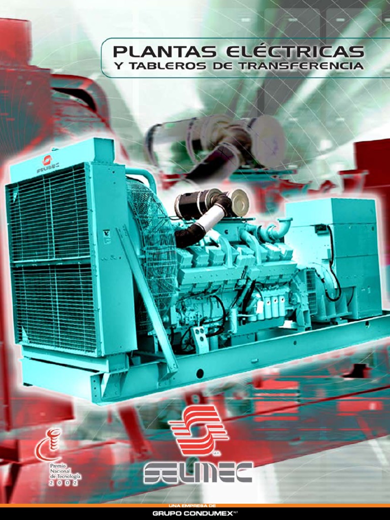 Catálogo de plantas de emergencia Selmec | Generador eléctrico ...