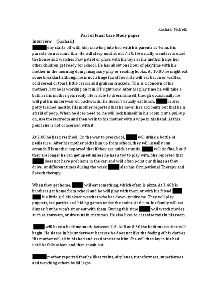 Final Case Study Report Portfolio | PDF