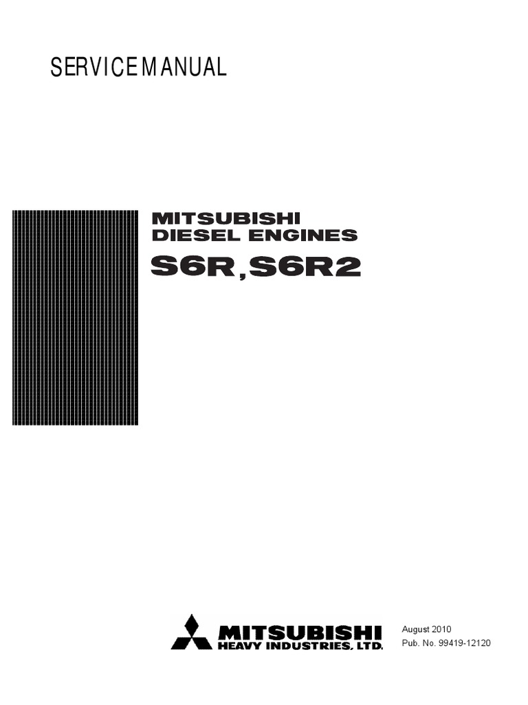 s6r Series PDF | PDF | Internal Combustion Engine | Turbocharger