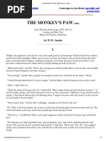Monkeys Paw Comp Questions | PDF