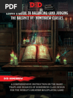 D&D 5E Level Up Checklist Guide | PDF | Fantasy | Gary Gygax Games