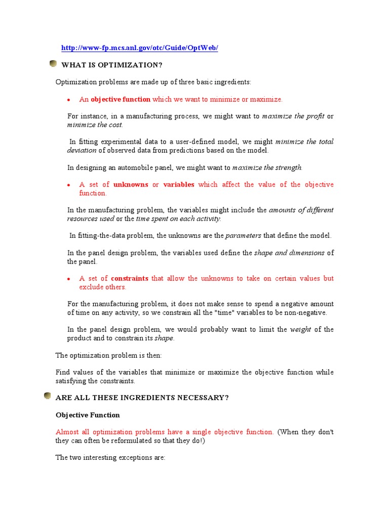 Op Tim Ization | PDF | Mathematical Optimization | Mathematical Analysis