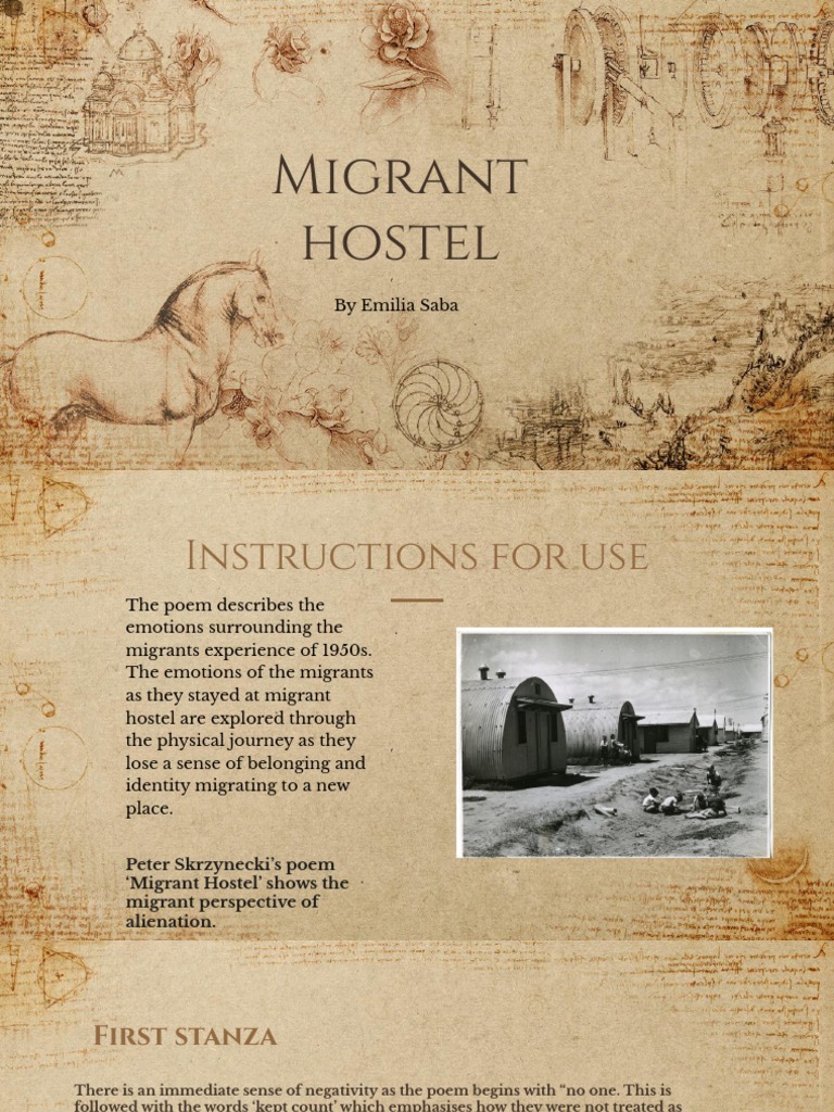 Analysis of Skrzynecki's Migrant Hostel | PDF