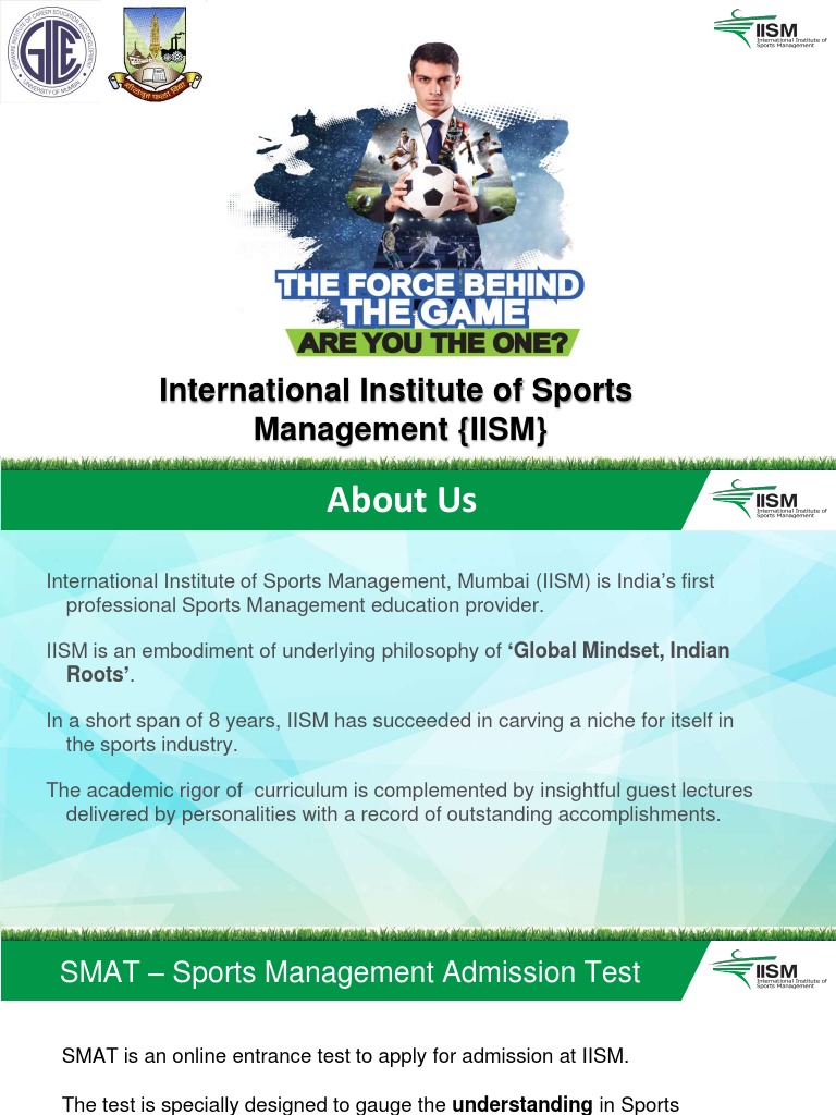 Academy of Sports Management in India | PDF | Business | Economies