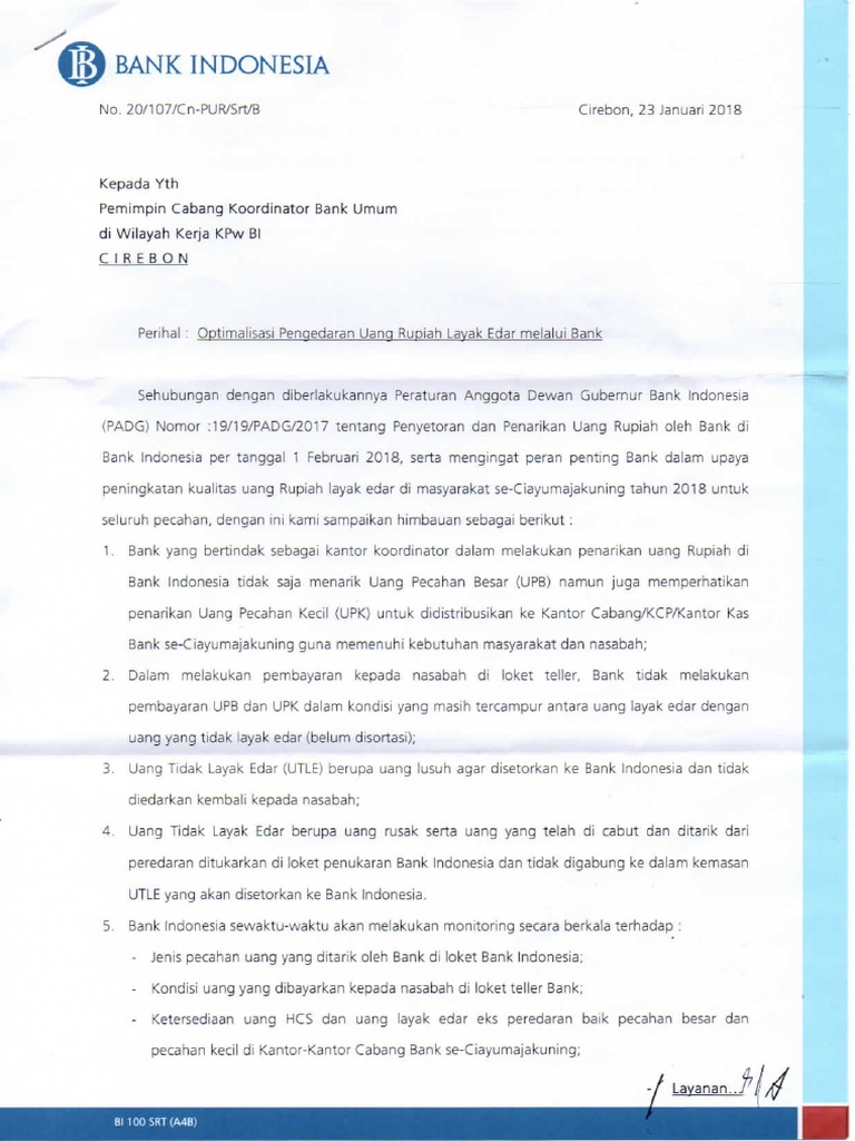 Surat Bi Utle698 | PDF