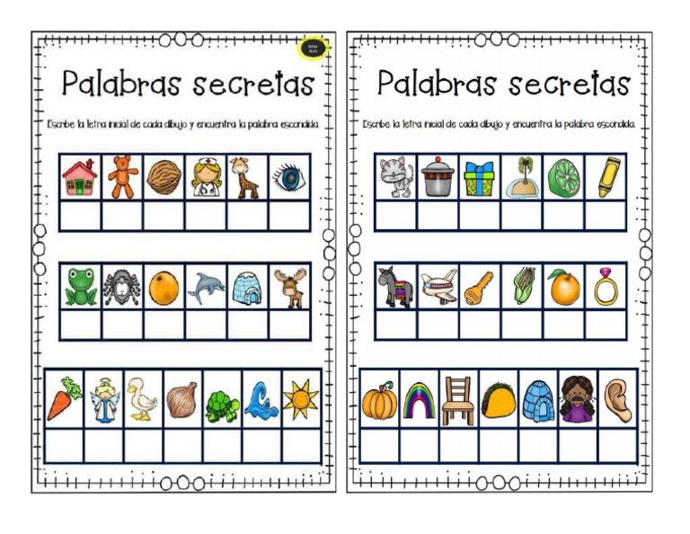 Palabras Escondidas | PDF