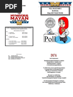 APPOINTMENT OF WATCHER Template | PDF | Voting | Elections