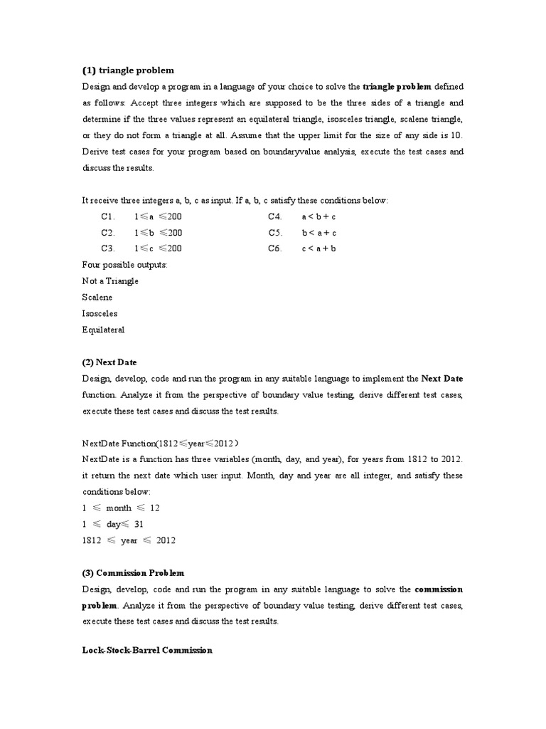 Software Testing Pdf Algorithms Function Mathematics