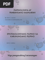 Module 1 Filipinohiya | PDF