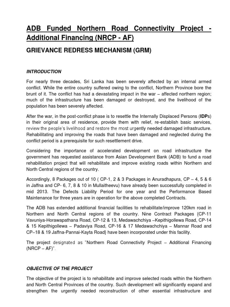 GRM English | PDF | Project Management | Evaluation