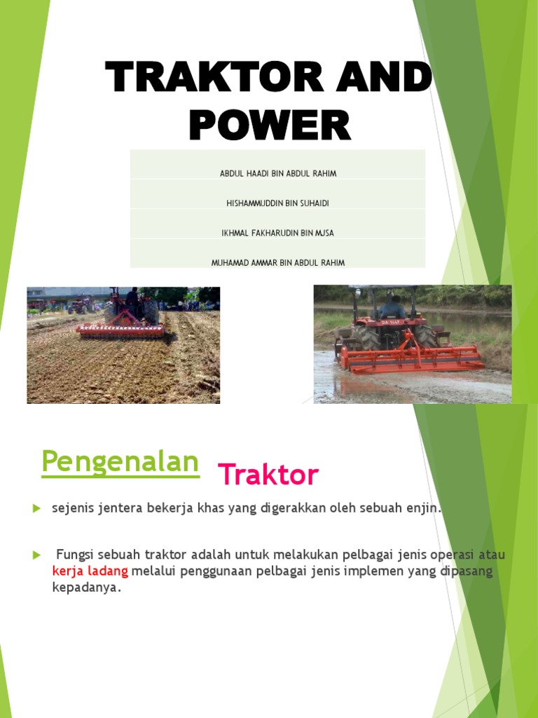 Jentera Ladang Traktor | PDF