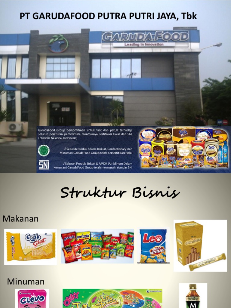 Strategi Pertumbuhan PT Garudafood Tbk | PDF
