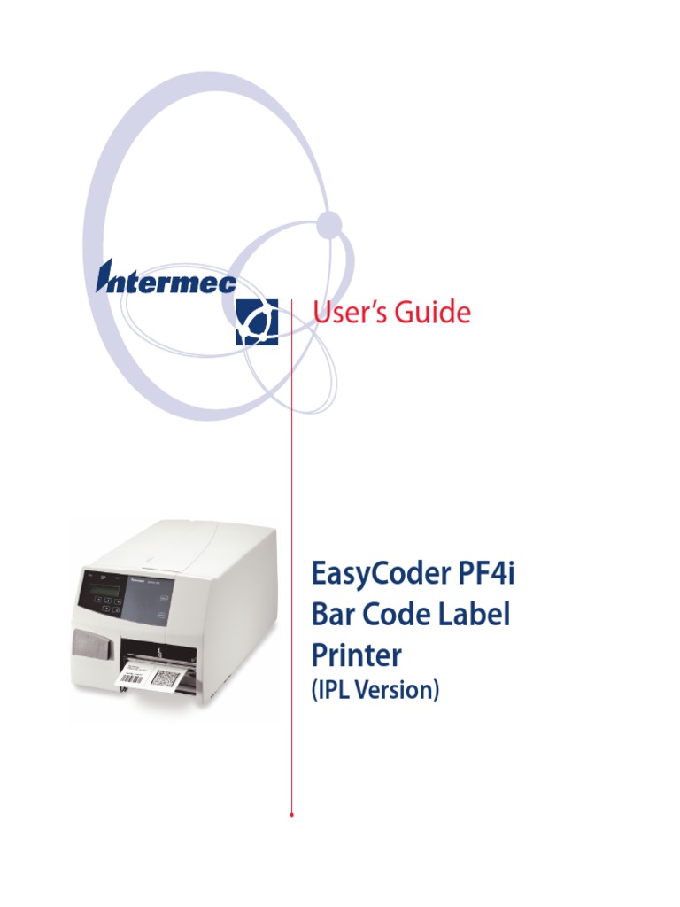 User'S Guide: Easycoder Pf4I Bar Code Label Printer | PDF | Electrical ...