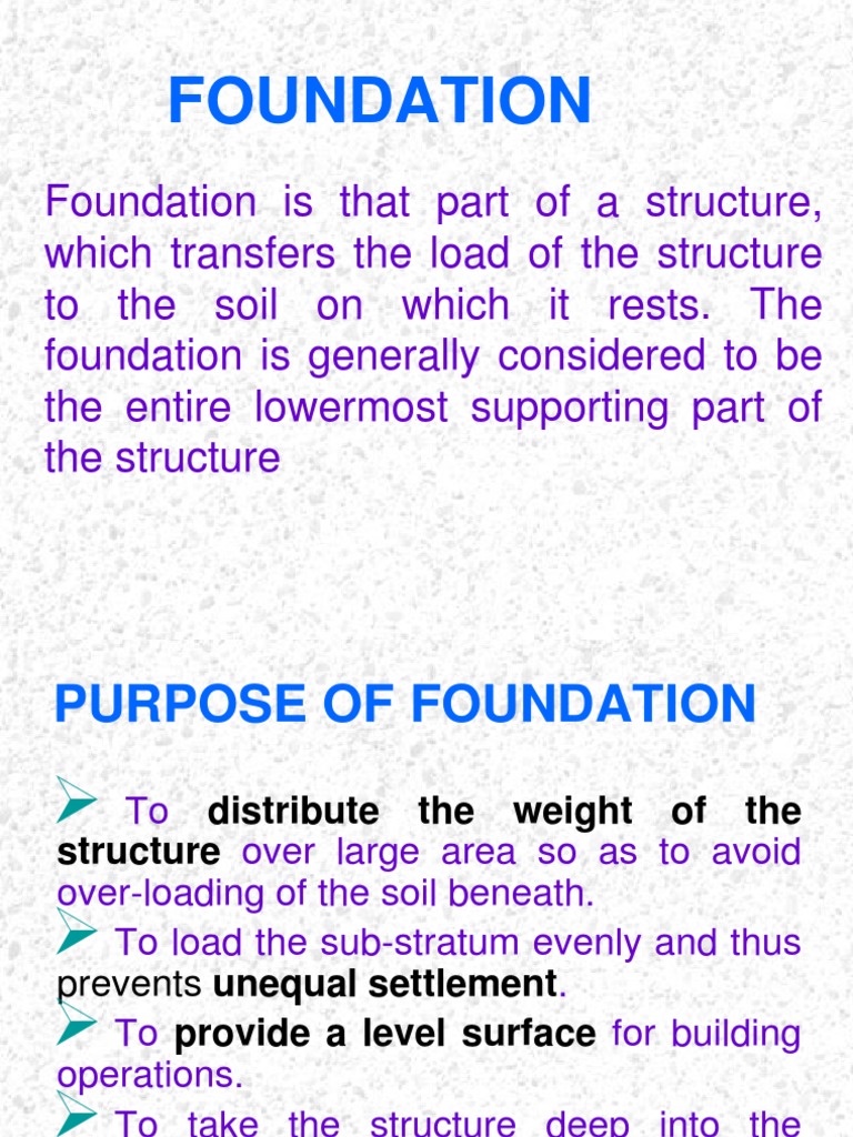 Types of Foundation | PDF | Deep Foundation | Foundation (Engineering)