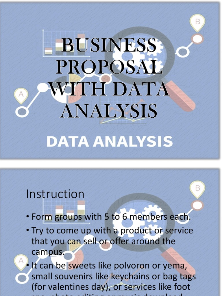 BUSINESS PROPOSAL WITH DATA ANALYSIS - PPSX | PDF | Business