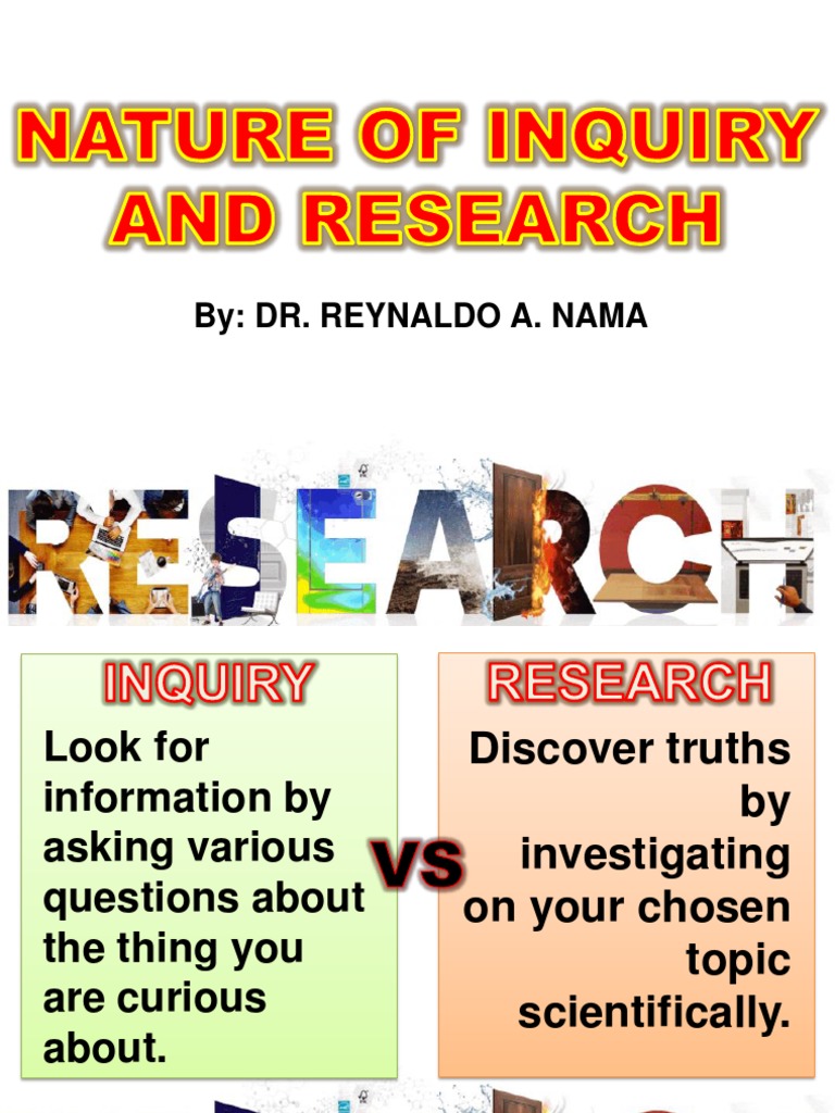 Nature of Inquiry and Research | PDF | Inquiry | Thought