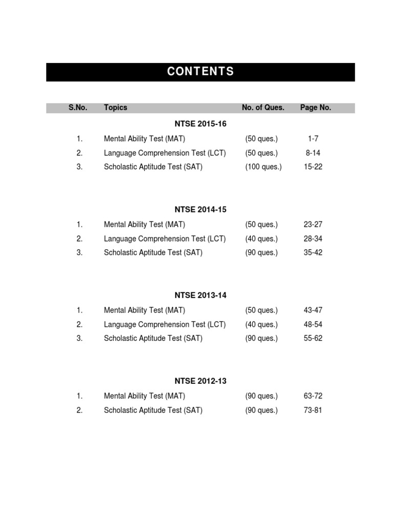 NTSE Final Book 2 | PDF | Redox | Carbon
