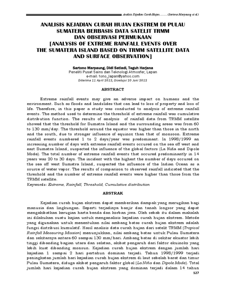 Iklim PDF | PDF | Rain | Meteorological Phenomena