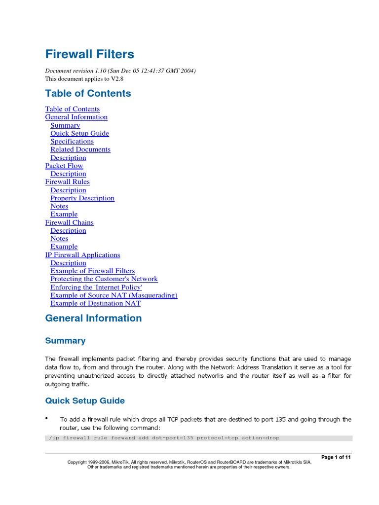 Firewall PDF | PDF | Firewall (Computing) | Router (Computing)