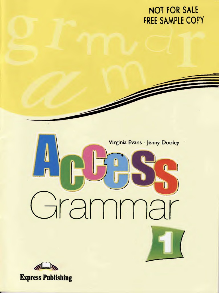 Access 1 Grammar Book PDF | PDF