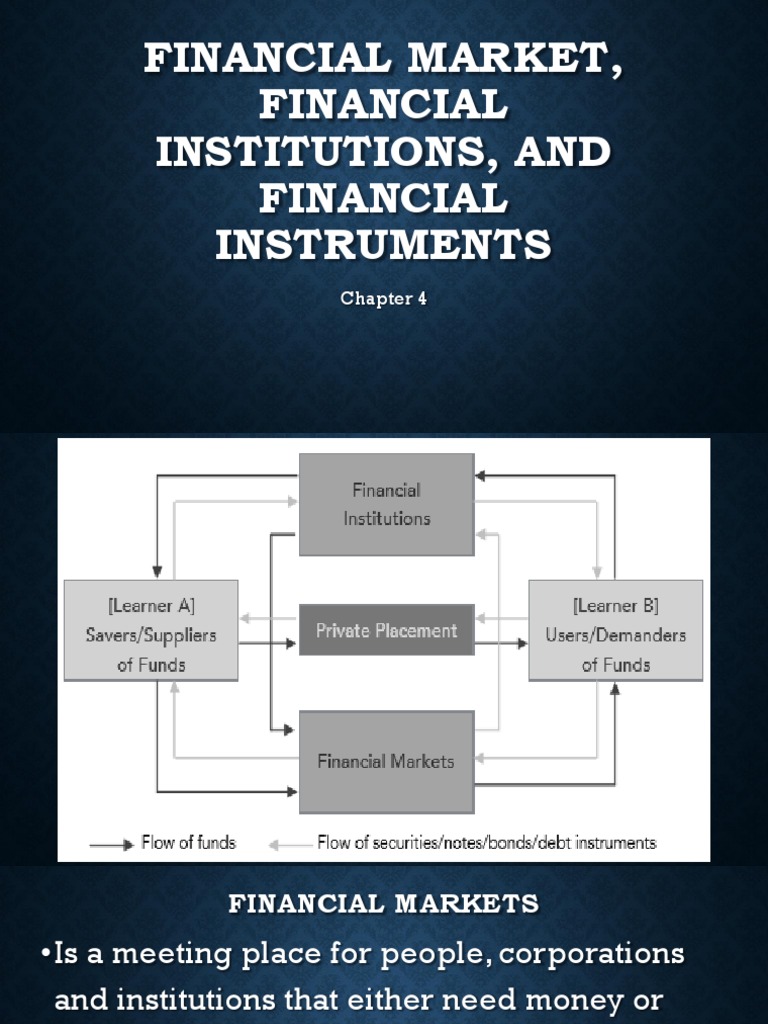 Lecture 1 Financial Markets Inst. and Instruments | PDF | Financial ...