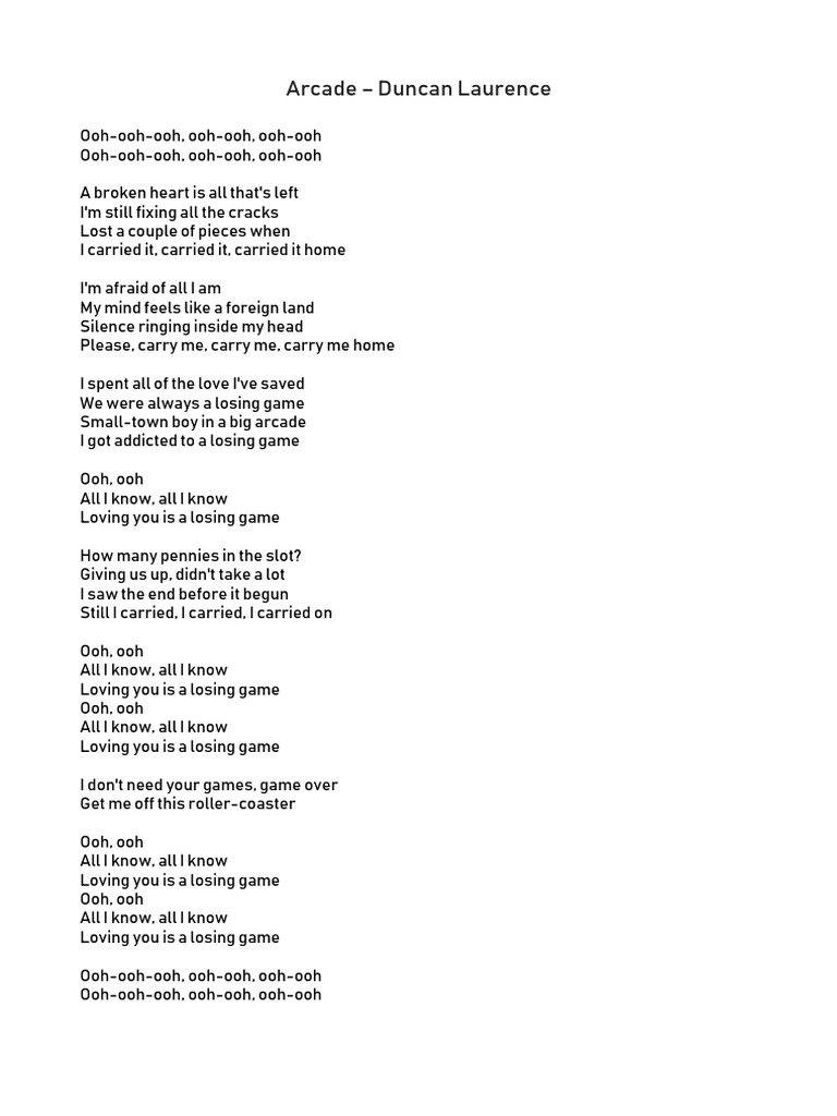 Arcade Lyrics Arcade (Rock Group) – Nothin' To Lose Lyrics | Genius Lyrics