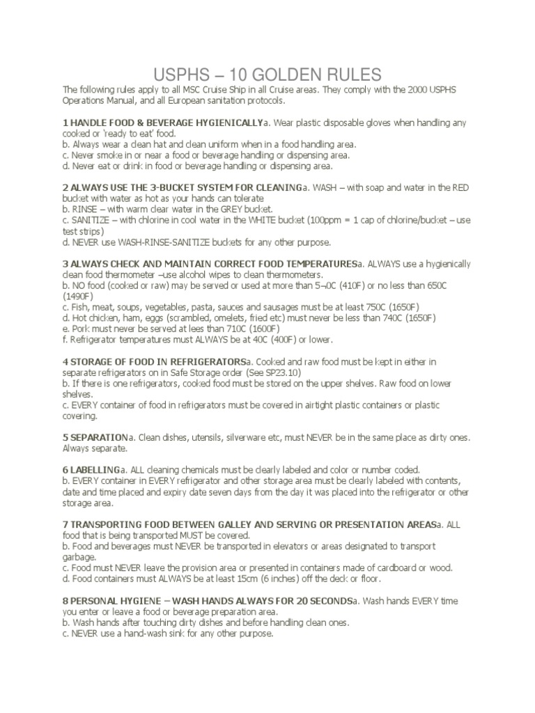 USPH | PDF | Dough | Foods