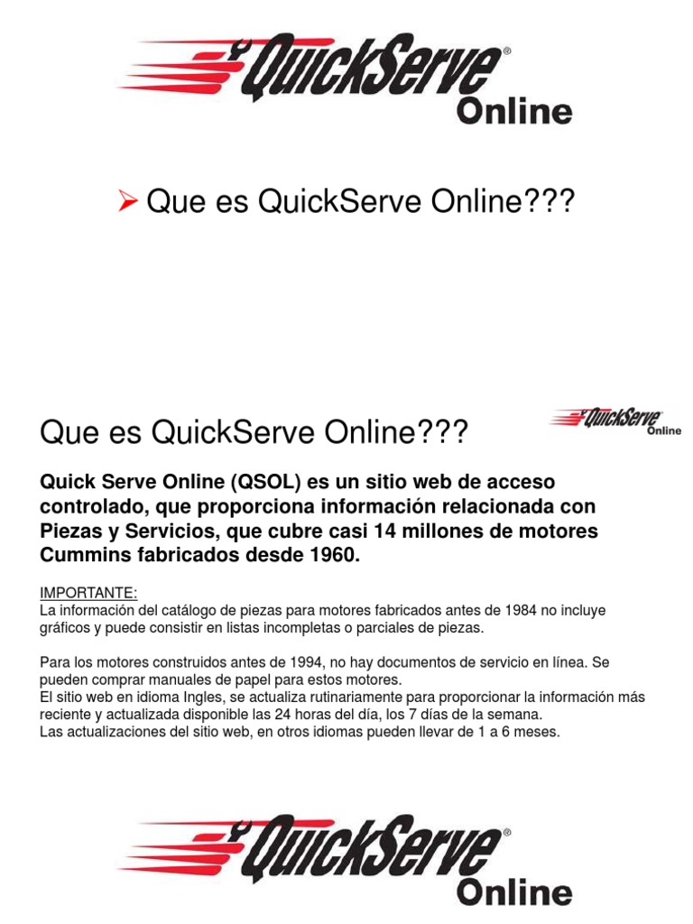 Manual de Acceso Free A QuickServe Online | PDF | Contraseña | Sitios web