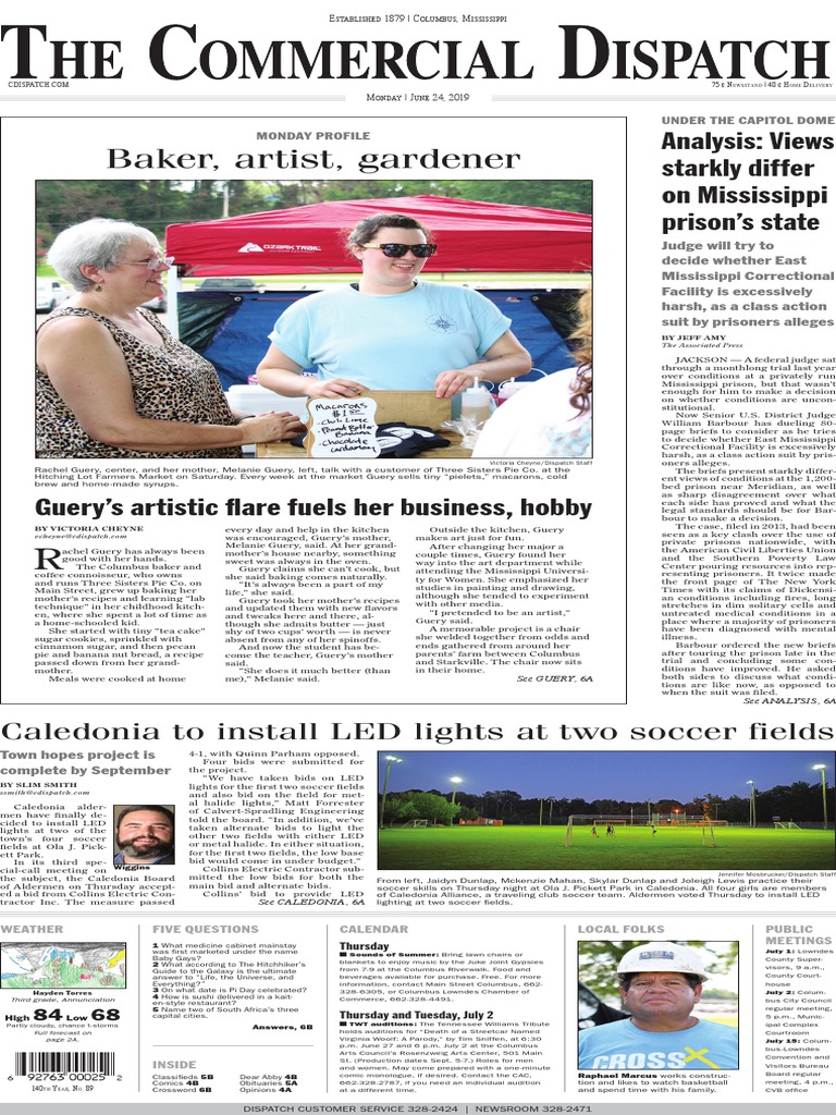 Commercial Dispatch Eedition 6-24-19 | PDF | United States Postal Service