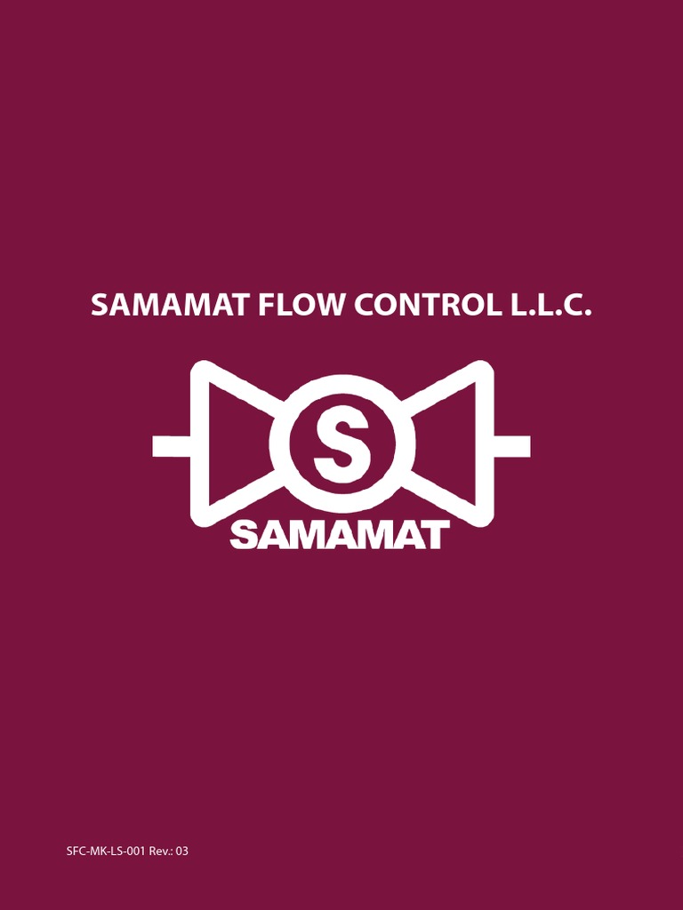 Samamat Catalogue | PDF | Valve | Corrosion