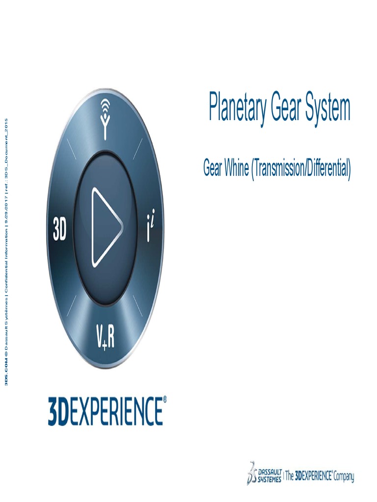 2017-Simpack MBS UGM SIMULIA GearWhine PlanetaryGearSys | PDF | Gear ...