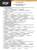 Bread and Pastry Production Exam Tos | PDF | Dough | Breads