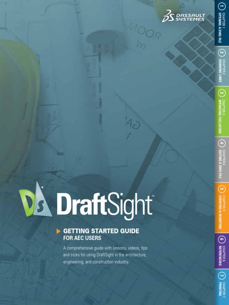 AEC Guide For DraftSight 2018 PDF | PDF | Icon (Computing) | Menu (Computing)