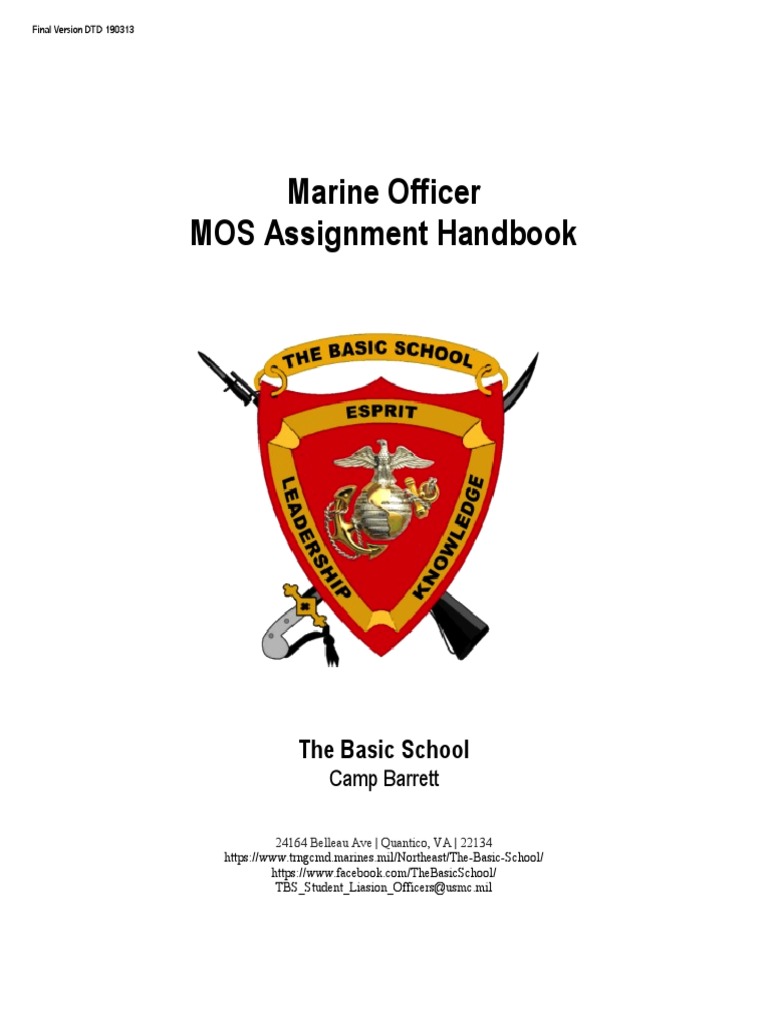 USMC MOS Codes, WWII Era The Military Yearbook Project, 47% OFF
