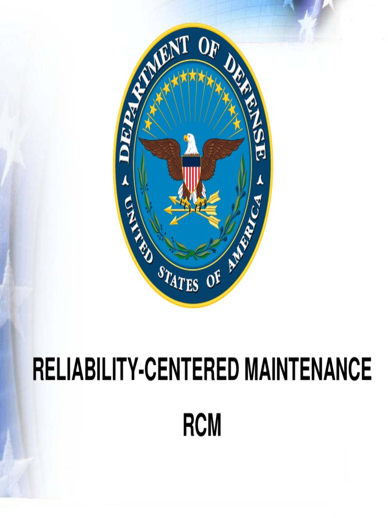 DoD RCM Presentation | PDF | Systems Theory | Systems Science
