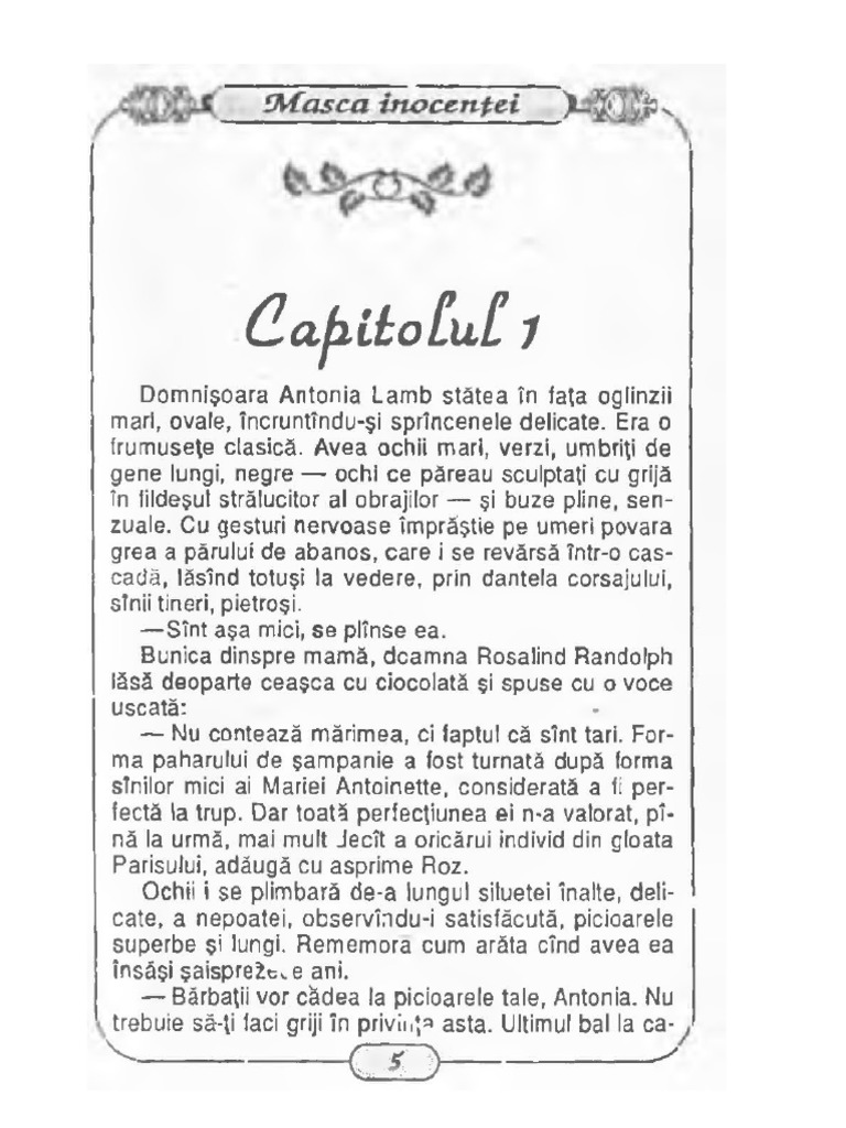 Masca Inocentei PDF | PDF