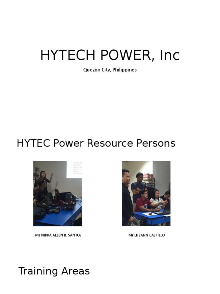 Hytech Power Training Overview | PDF | Field Programmable Gate Array ...