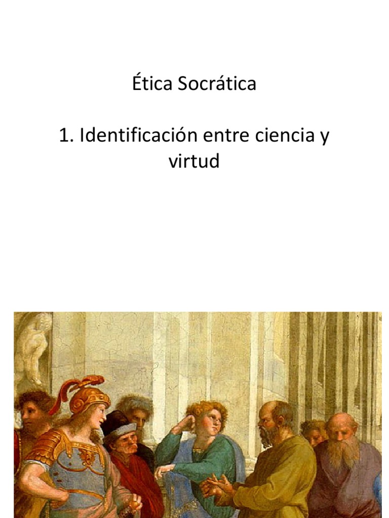 Etica Socrática | PDF | Sócrates | Science