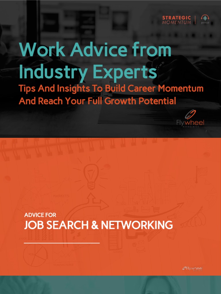 Work and Career Advice From Industry Experts: Tips And Insights To ...