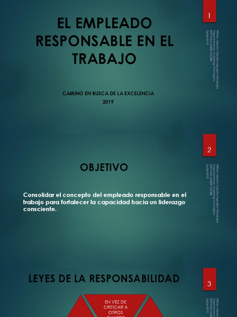 El Empleado Responsable en El Trabajo | PDF | Verdad | Science