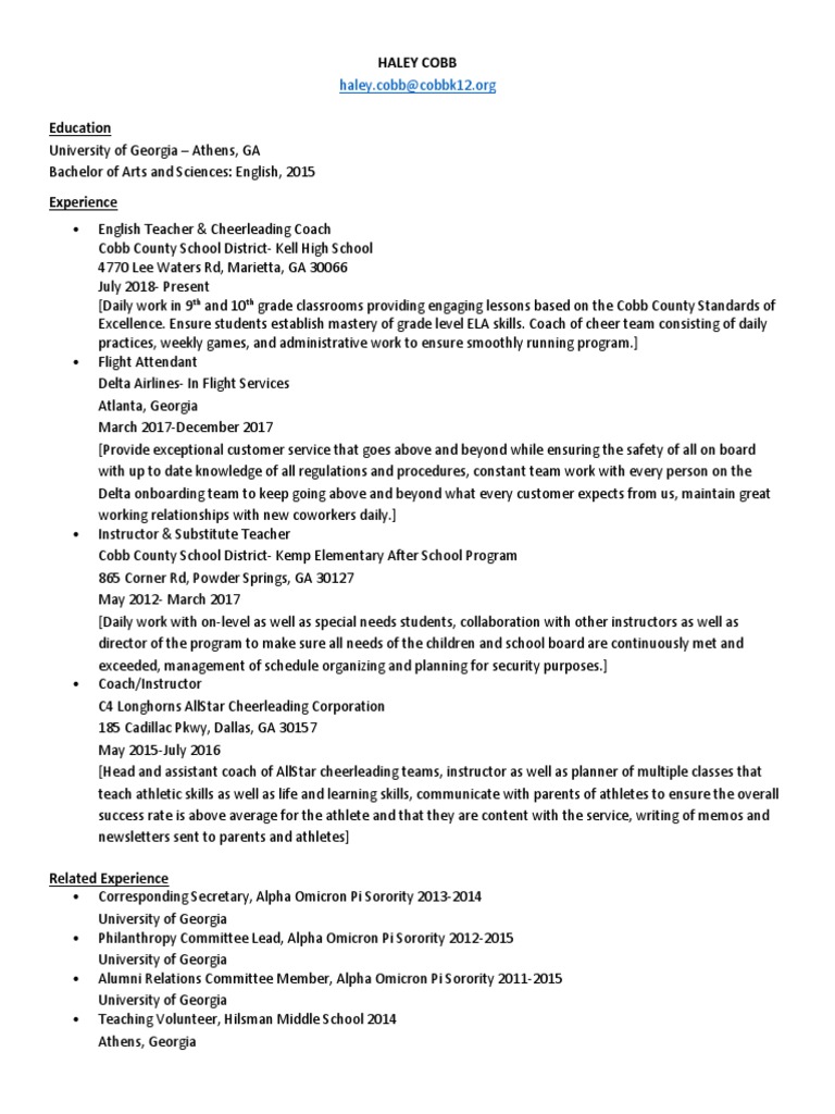Resume For Website | PDF | Teachers | Pedagogy