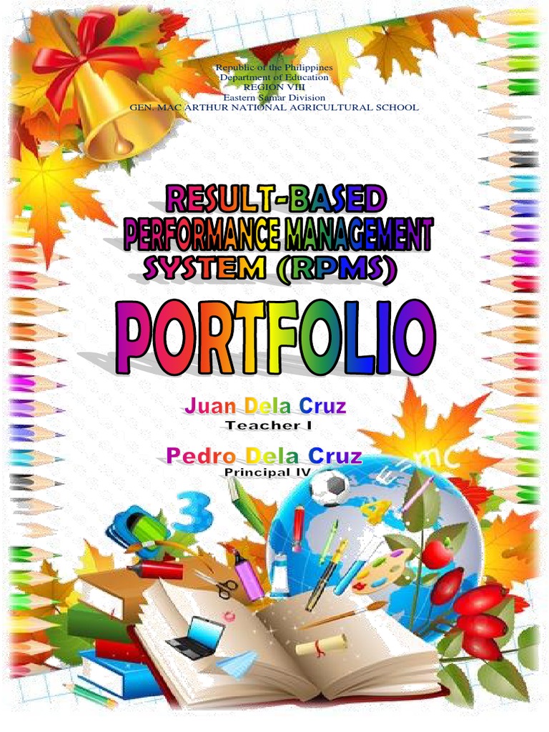 Rpms Portfolio Labels | PDF | Lesson Plan | Educational Assessment