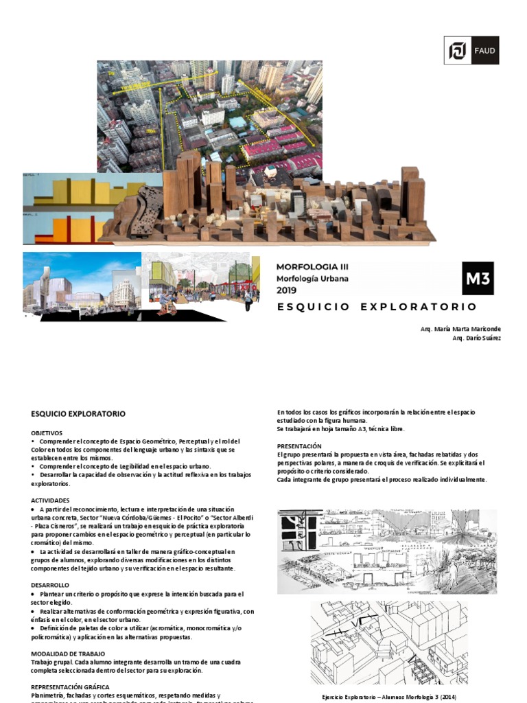TP Esquicio 01 | PDF | Área urbana | Color