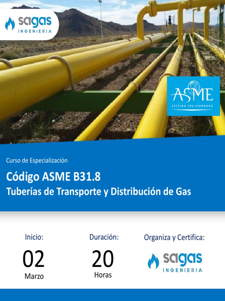 Codigo ASME de Tuberias de Gas | PDF | Ingeniería | Energía y recursos