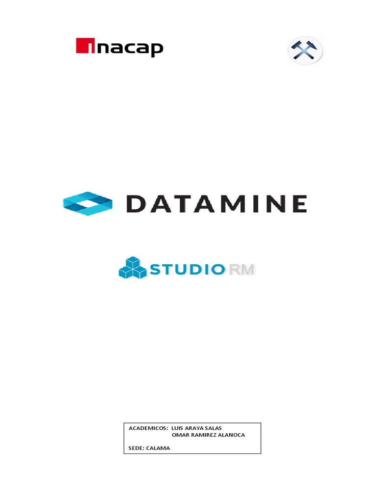 Manual Datamine Studio RM | PDF | Estadísticas | Minería