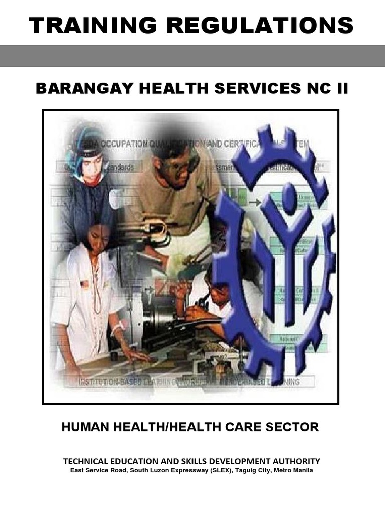 Barangay Health Services NC II | PDF | Competence (Human Resources ...
