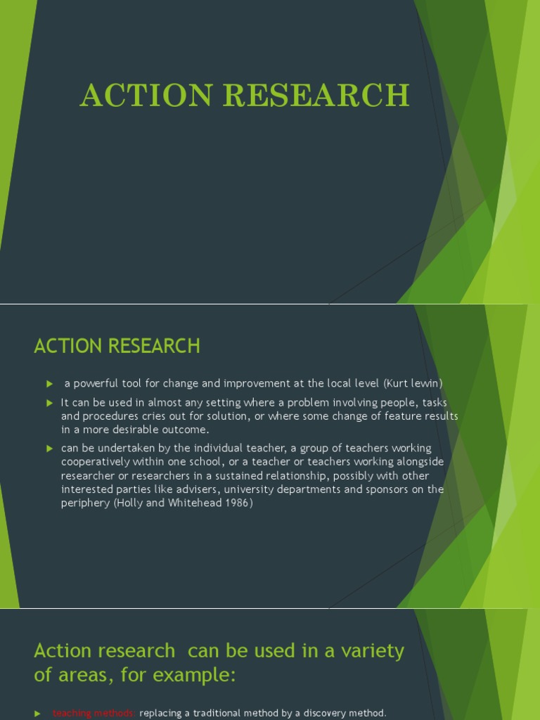 Action Research | PDF | Action Research | Scientific Method