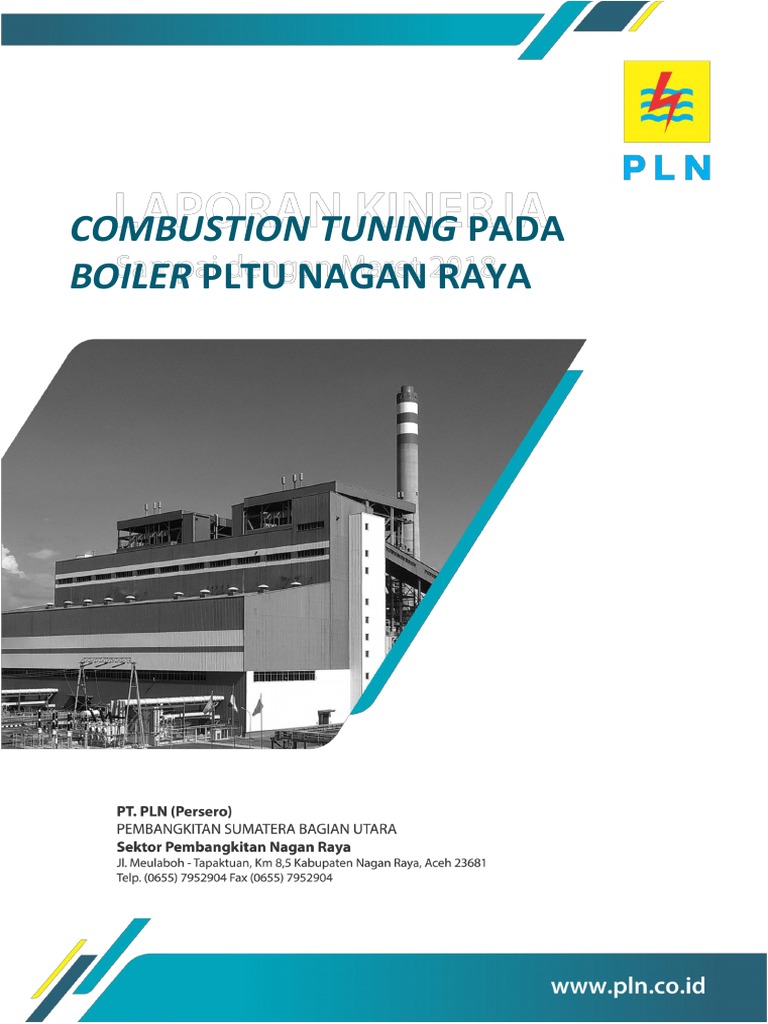 Tuning Pembakaran Boiler PLTU Nagan Raya | PDF