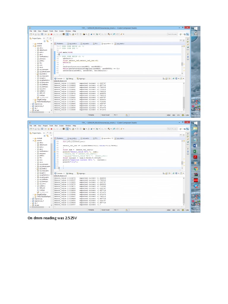 On DMM Reading Was 2.525V | PDF